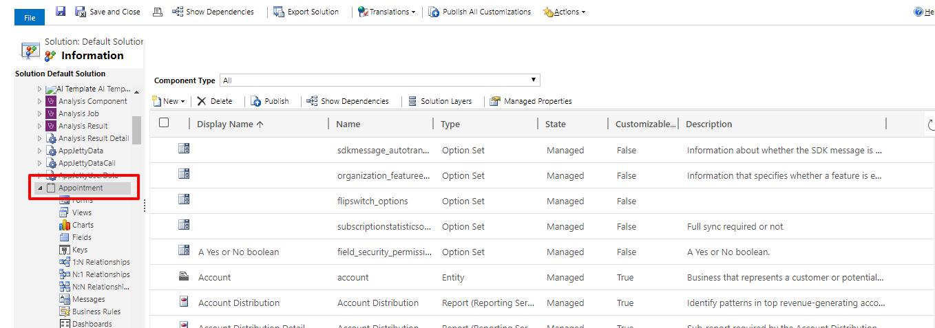 How to View and Manage Appointments From Dynamics CRM Calendar - AppJetty Blog