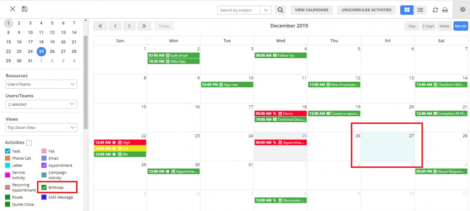 Create and Manage Custom Activities with Dynamics Calendar - AppJetty Blog
