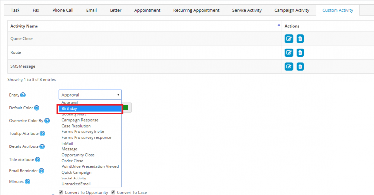 Create And Manage Custom Activities With Dynamics Calendar Appjetty Blog