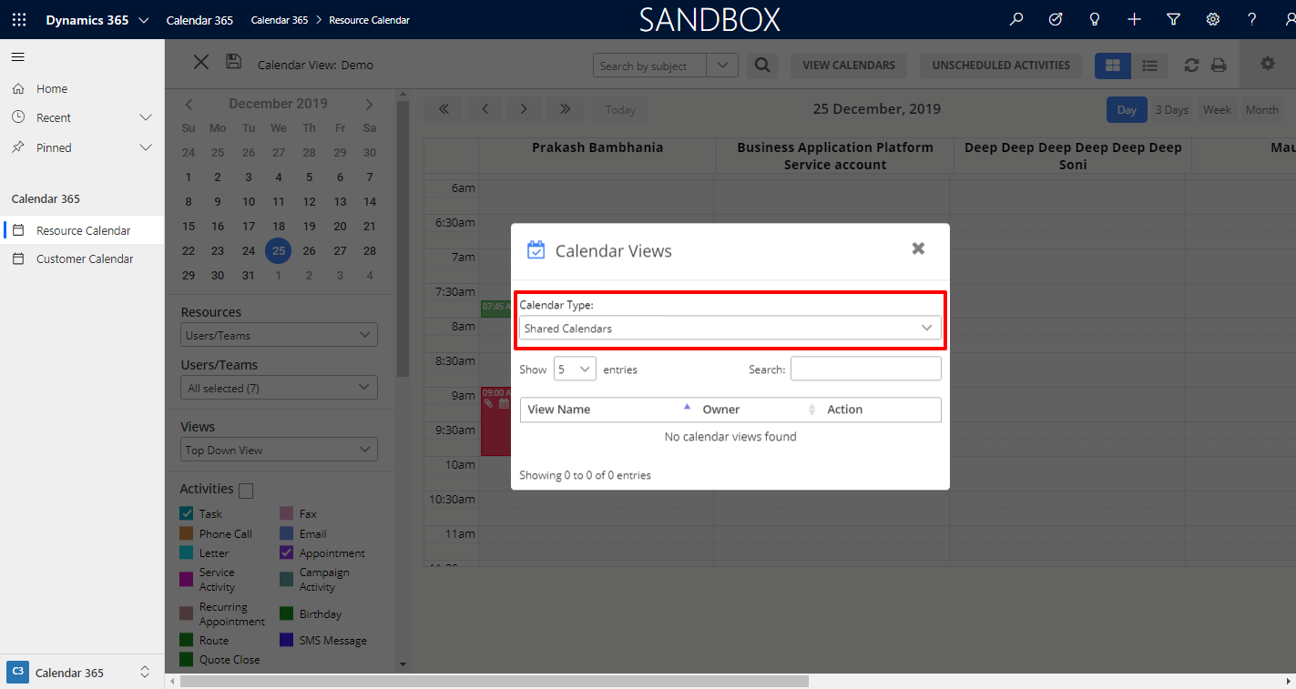 How to Manage Activities with Dynamics Calendar - AppJetty Blog