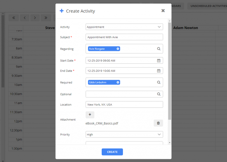 How to Manage Activities with Dynamics Calendar - AppJetty Blog