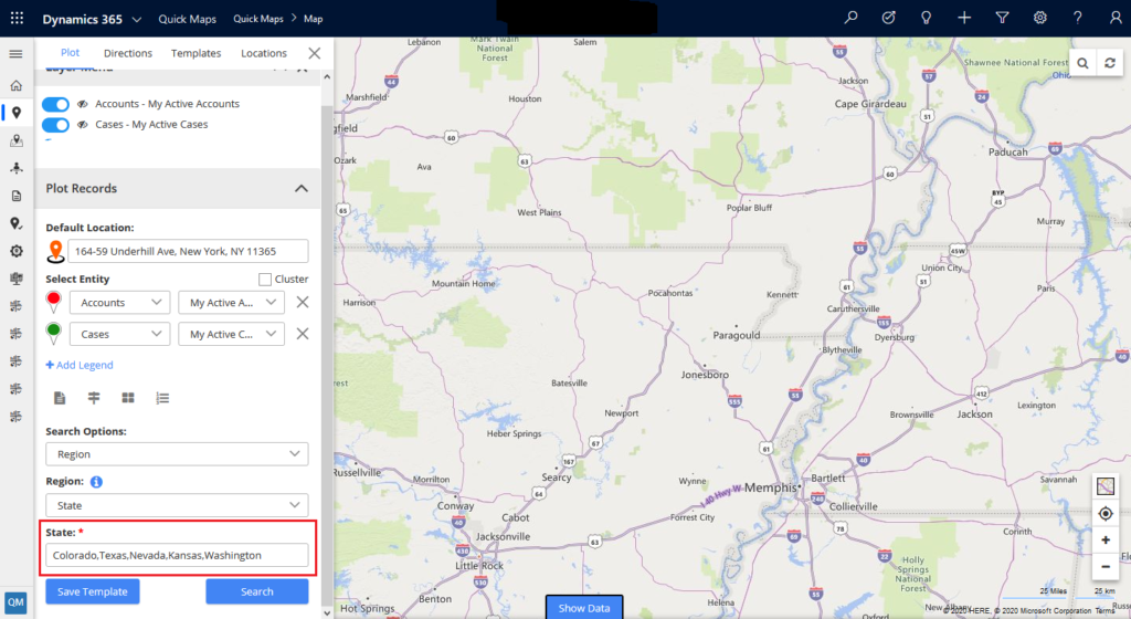 How to Visualize Region Wise CRM Data in Dynamics CRM Map Integration ...