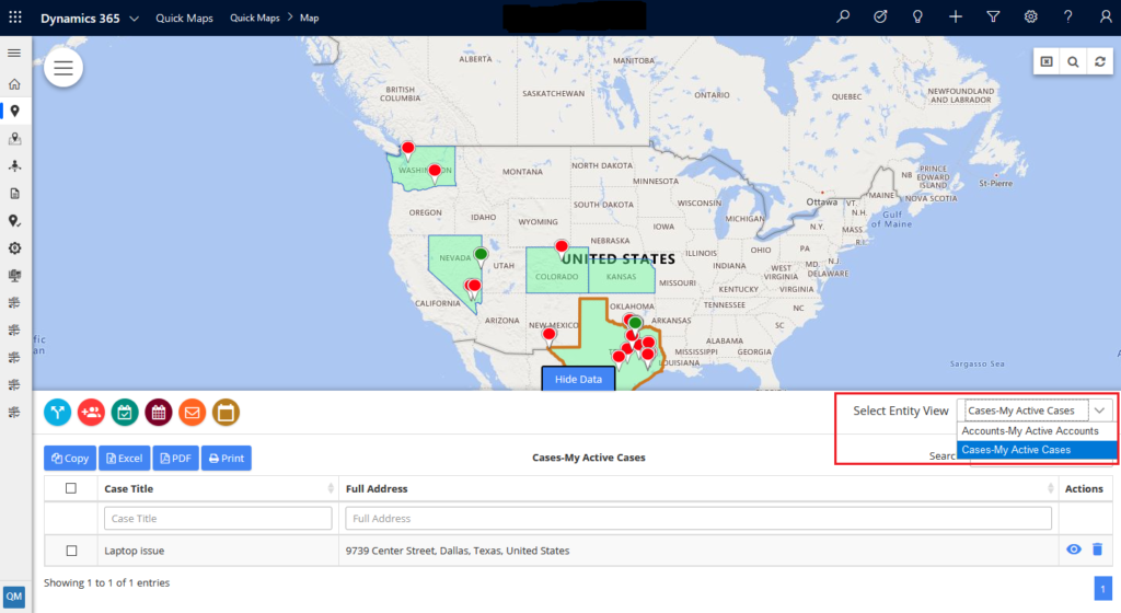How to Visualize Region Wise CRM Data in Dynamics CRM Map Integration - AppJetty Blog