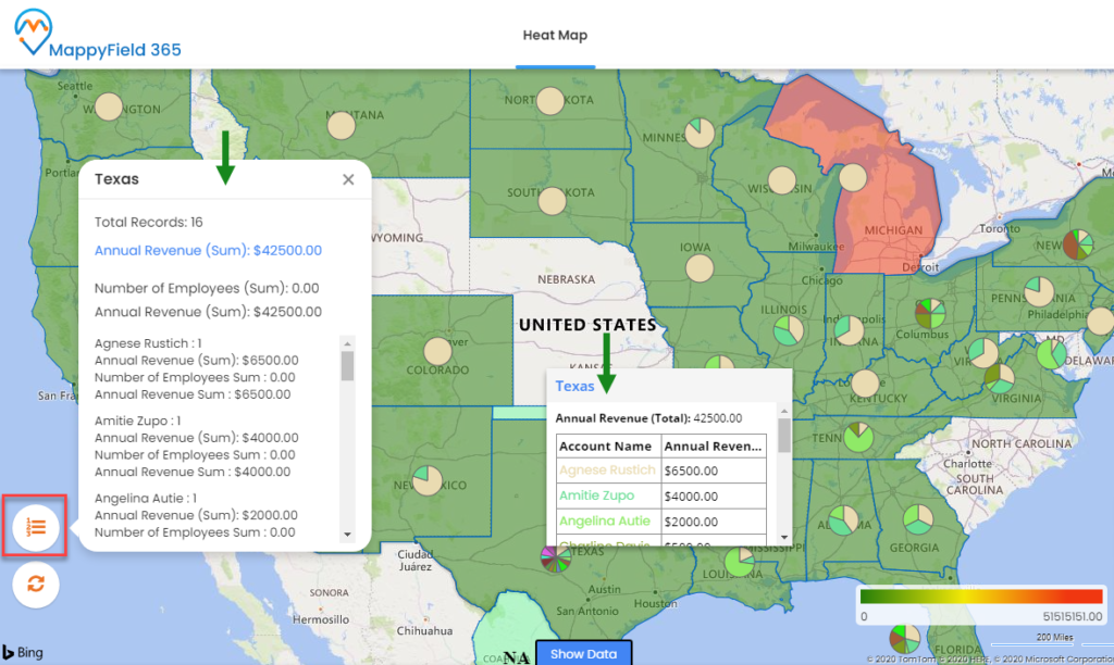 Visualize And Analyze Dynamics Crm Data On Heatmap Appjetty Blog