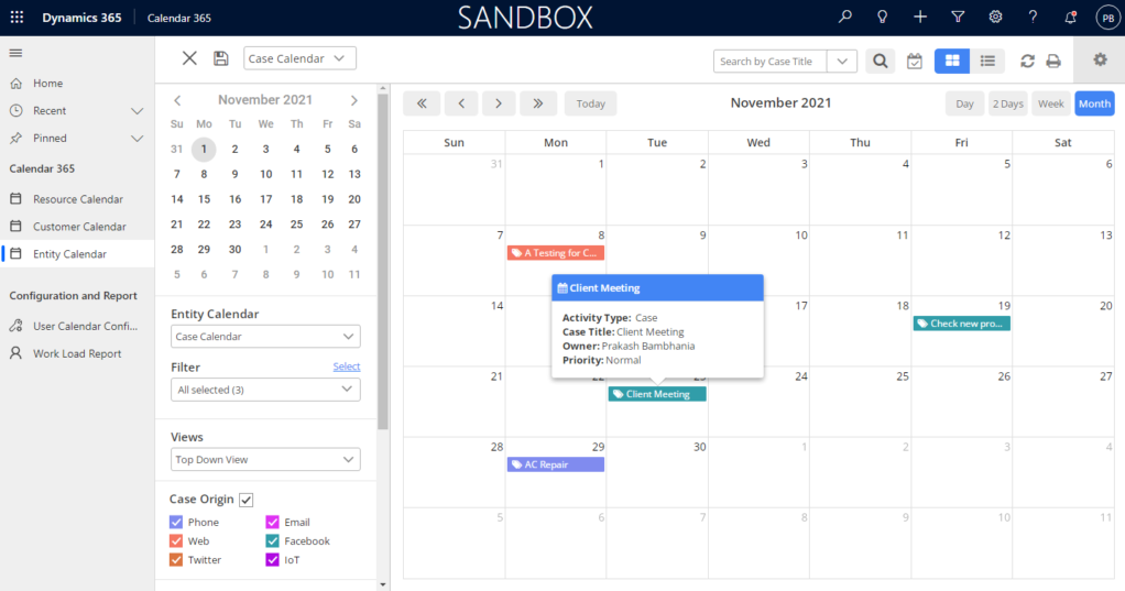 How To Get Entity Records In Dynamics 365 Crm Custom Calendar Appjetty Blog