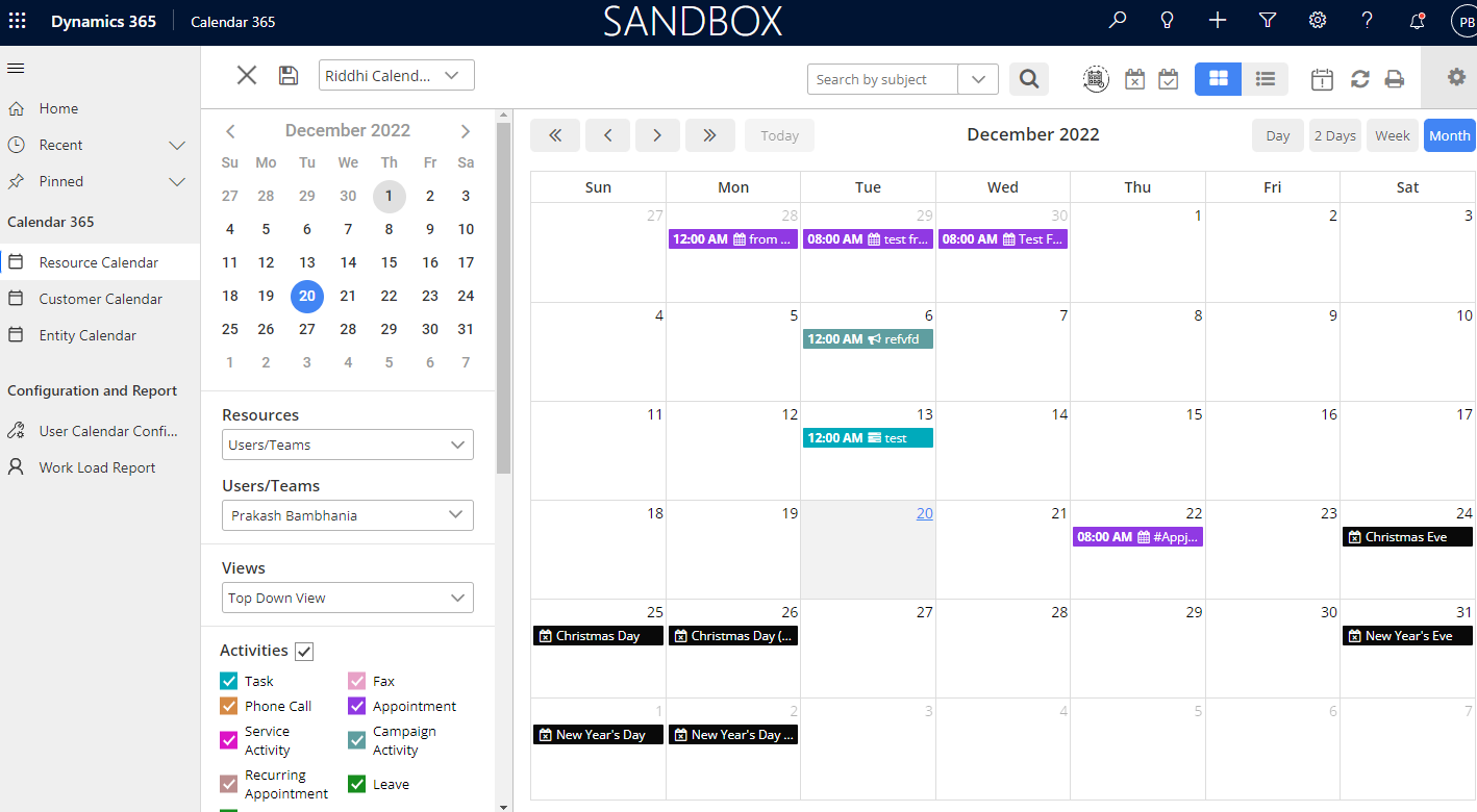 How To Create A Follow Up Appointment In Resource Calendar In Dynamics 365