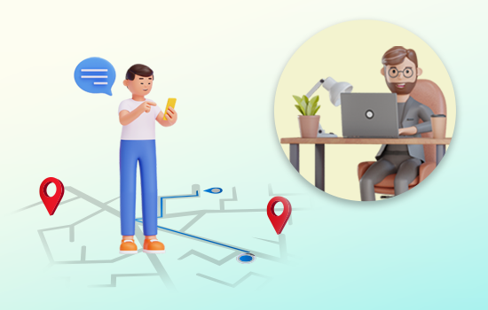 Live Chat in a Geolocation Mapping Tool to Instantly Connect with On ...